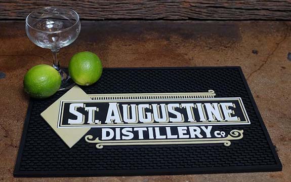Custom PVC Rubber Bar Mat Wine Mat for Spills, Coffee, Bars ...