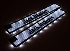 Bar Tools Led Illuminated Bar Mat Personalise Bar Runner Rubber Beer ...